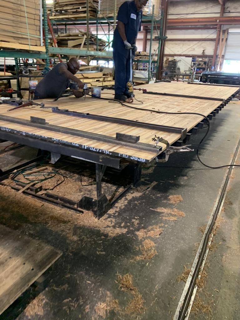 Trailer Decking Images, Photos of Apitong Shiplap & Rough Boards, Truck ...